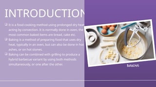PREPARATION OF CAKE BY USING BAKING METHOD | PPT