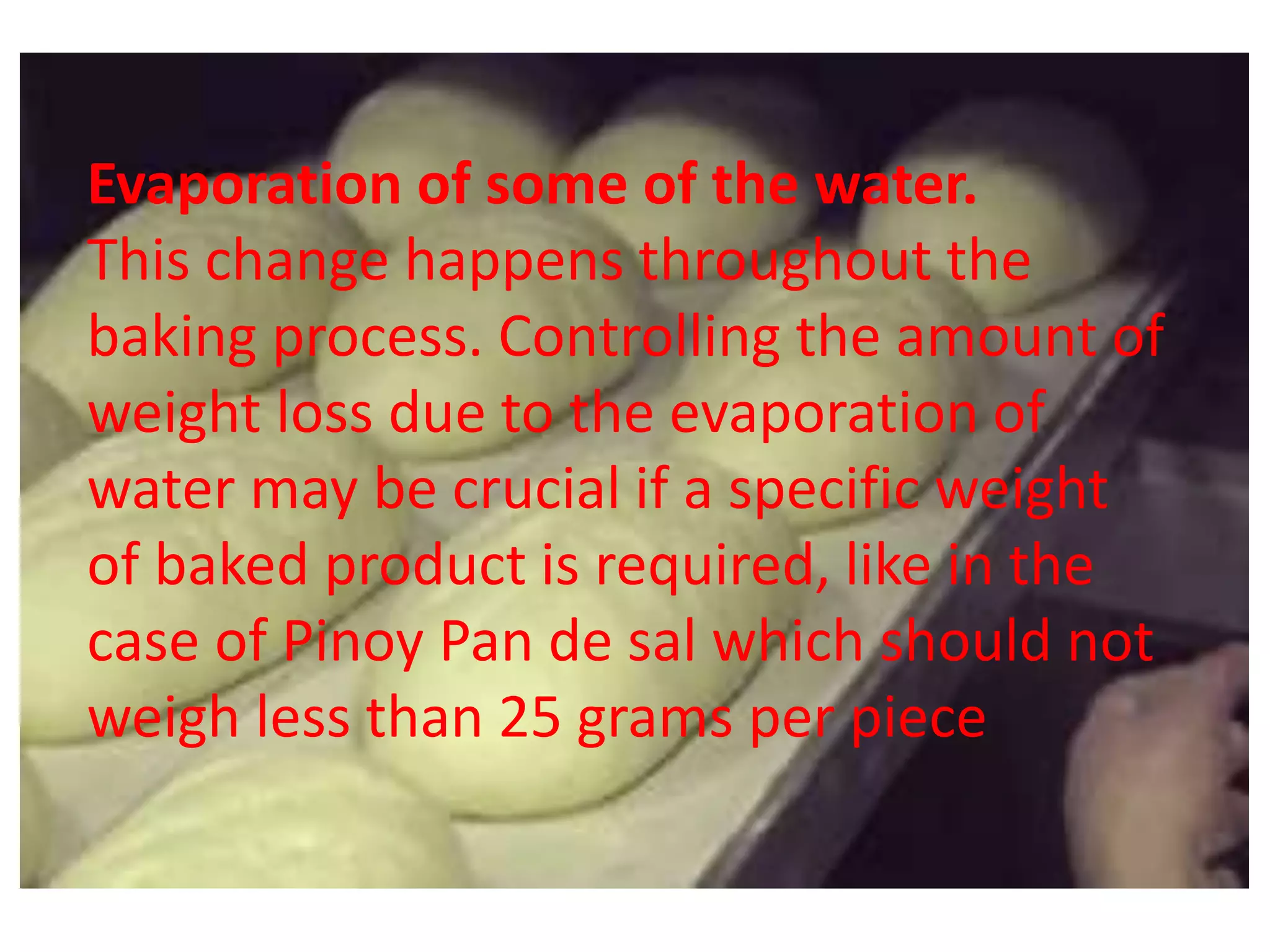 the process of baking... | PPTX