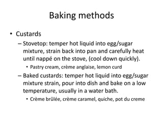 Baking techniques | PPTX