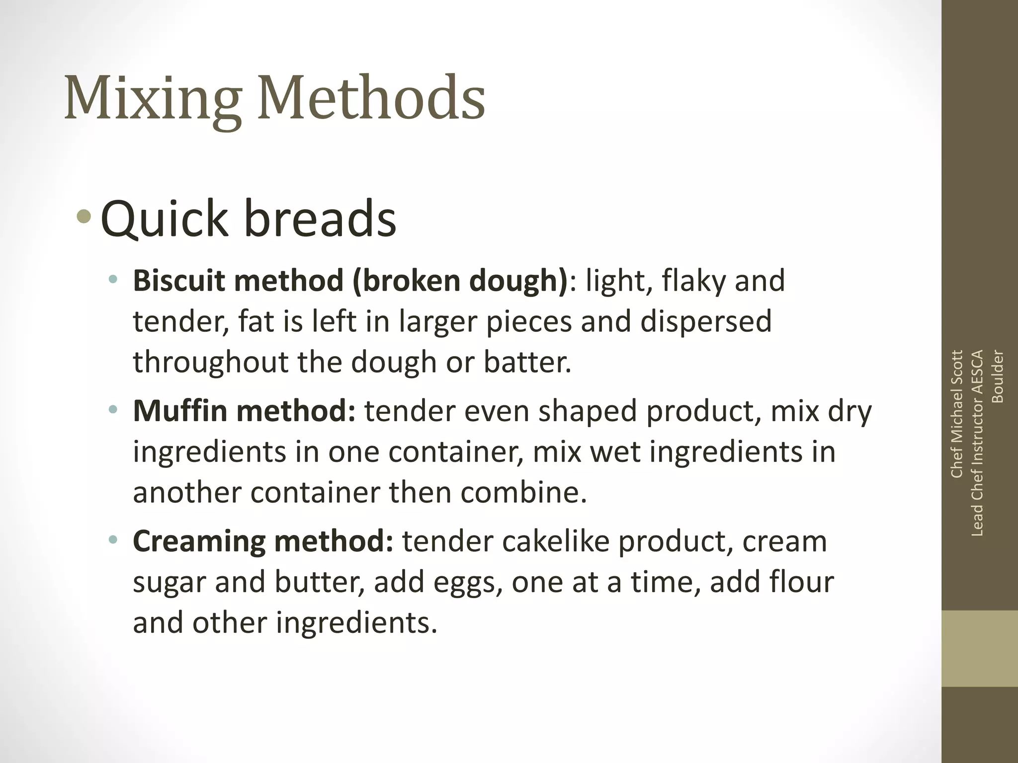 Baking techniques | PPTX
