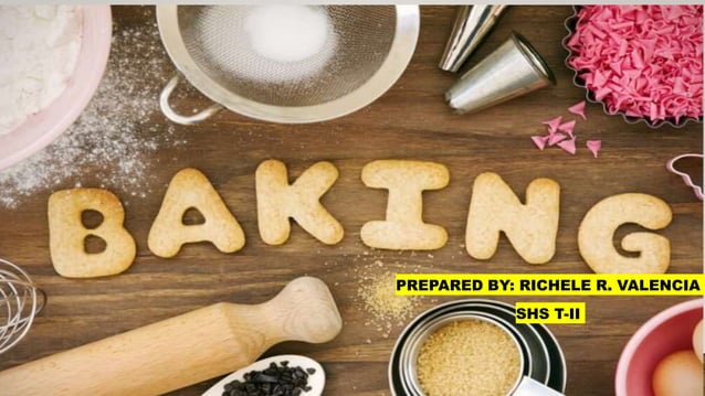BAKING TERMINOLOGIES.pptx | Cooking | Food & Drink