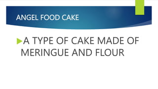 BAKING TERMS.pptx | Desserts and Baking | Food & Drink