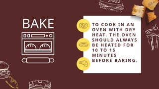 BAKING TERMS Grade 9 -10 Powerpoint.pptx | Desserts and Baking | Food ...