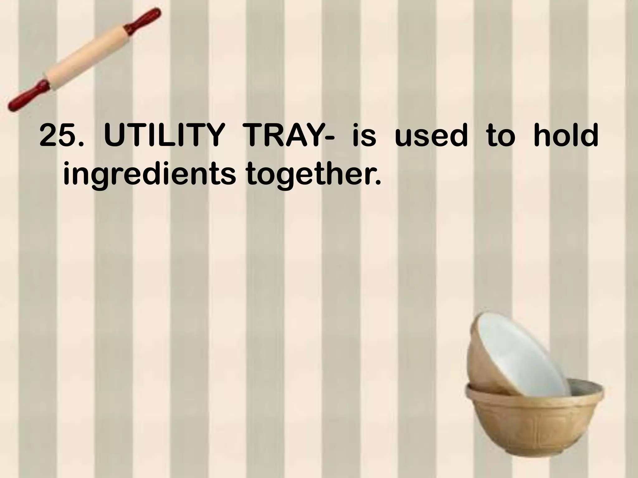 Baking tools and equipment | PPTX