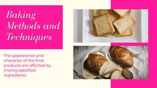 Baking tools and methods | PDF