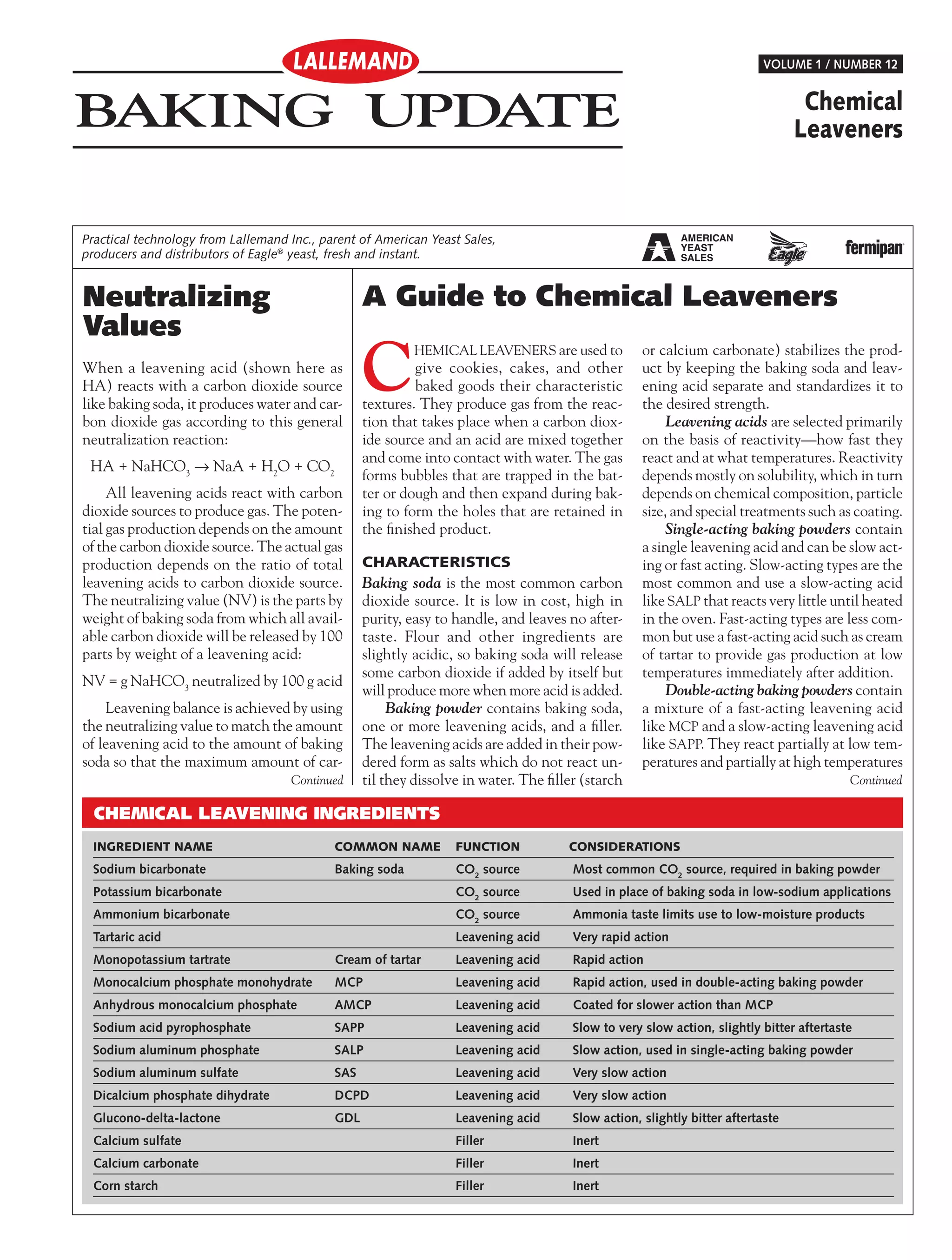 Baking update | PDF