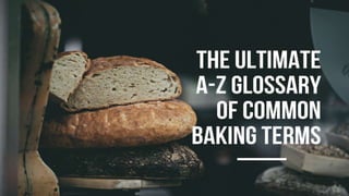Baking terms | PPTX