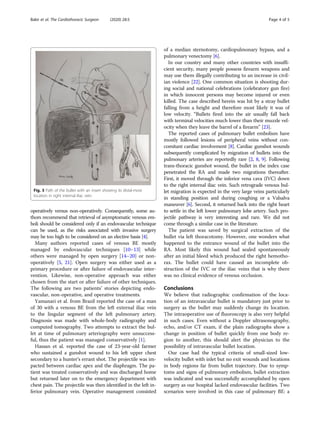 pulmonary_bullet embolism | PDF