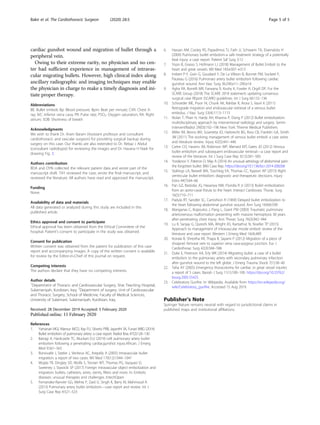 pulmonary_bullet embolism | PDF