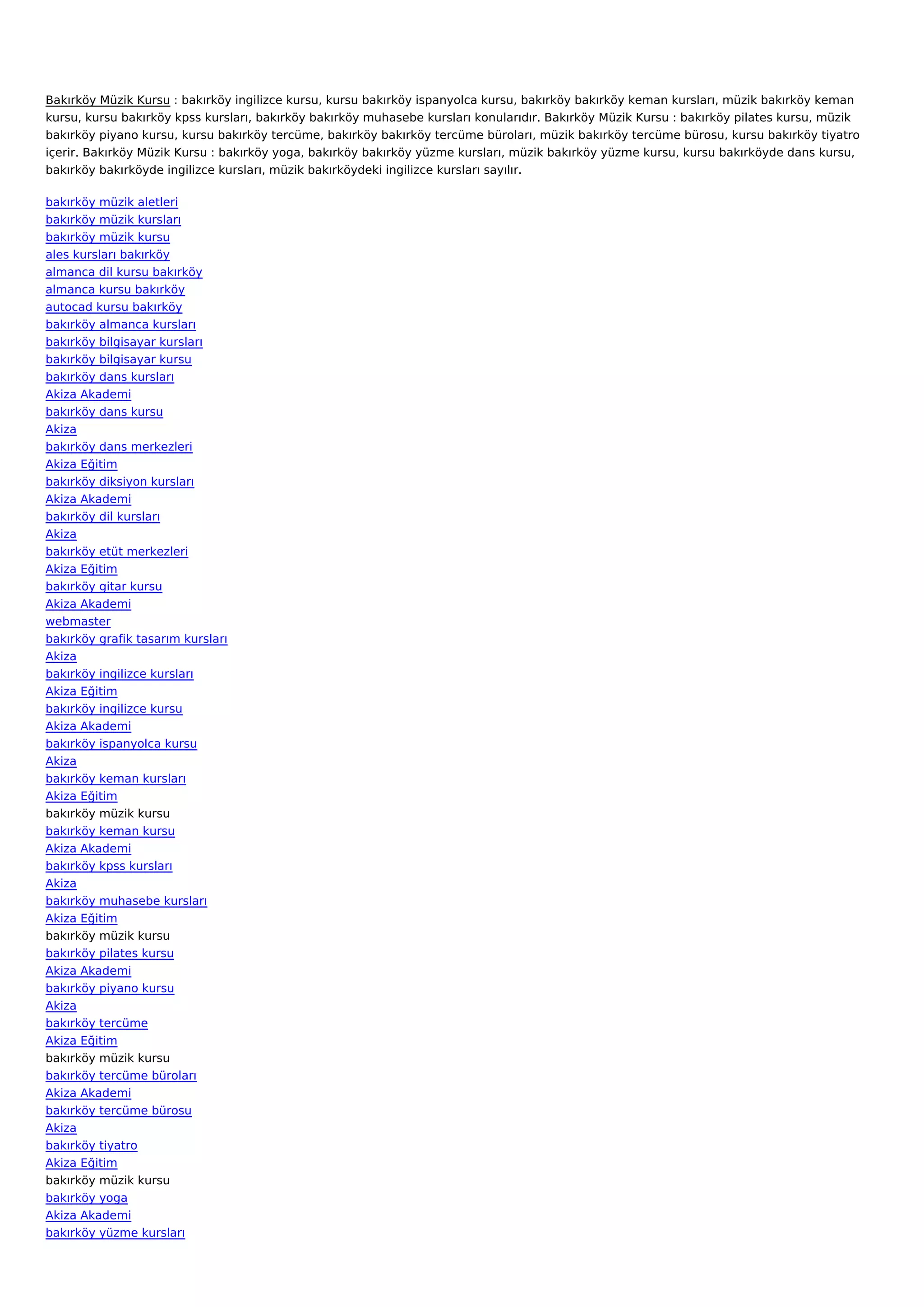 Bakirkoy muzik-kursu | PDF