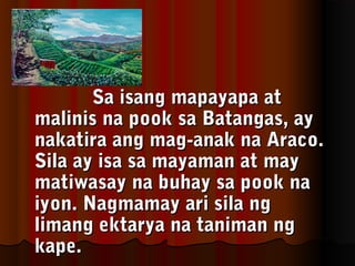 Bakit mapait ang kape | PPT