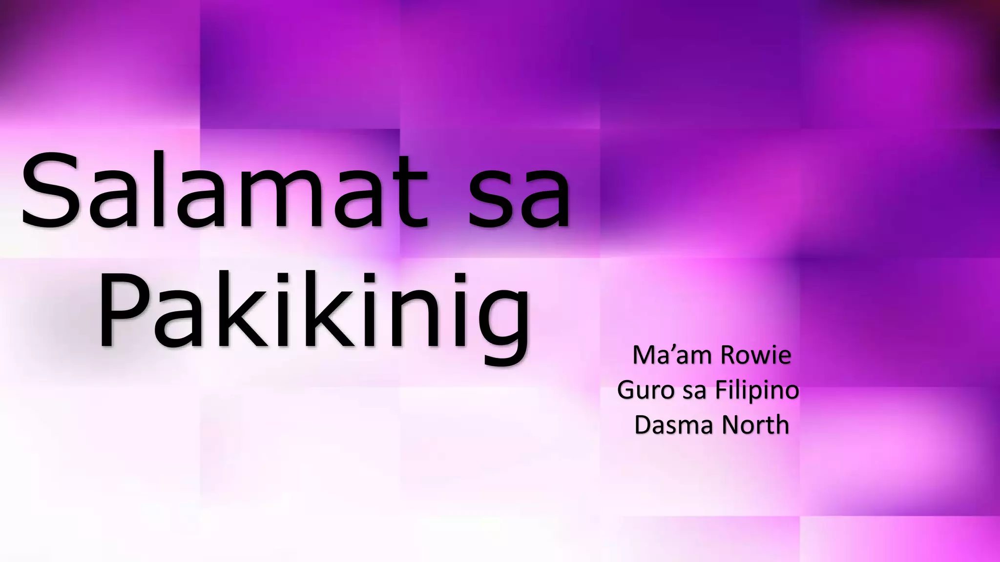 Bakit umuulan. pangkatang gawain | PPTX