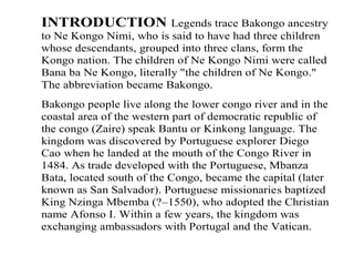 Bakongo | PPT