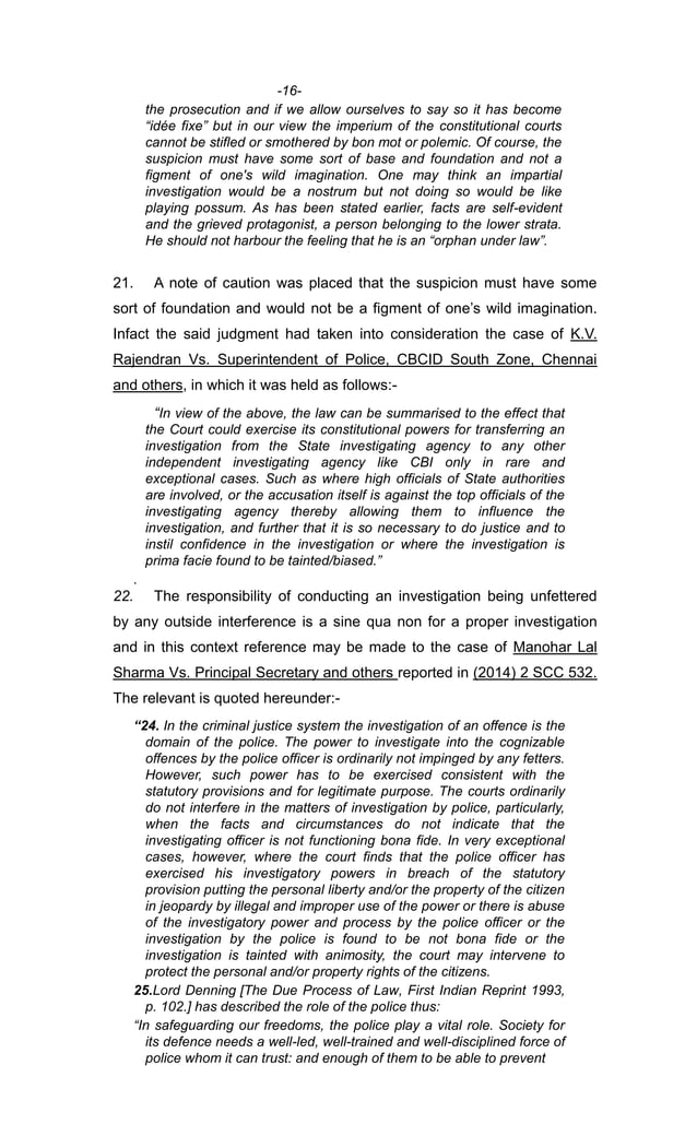 Bakoria fake encounter hc judgement | PDF