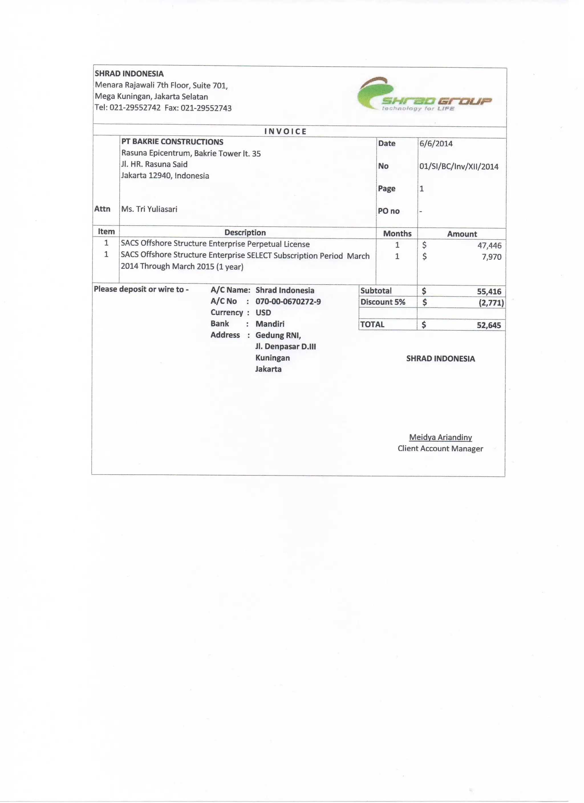 Bakrie construction | PDF