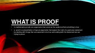 Direct proof full explanation | PPT