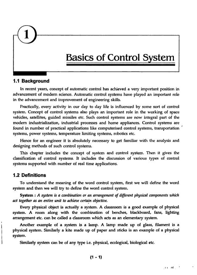 Bakshicontrol system-engineering-u-a-bakshi | PDF | Chemistry | Science