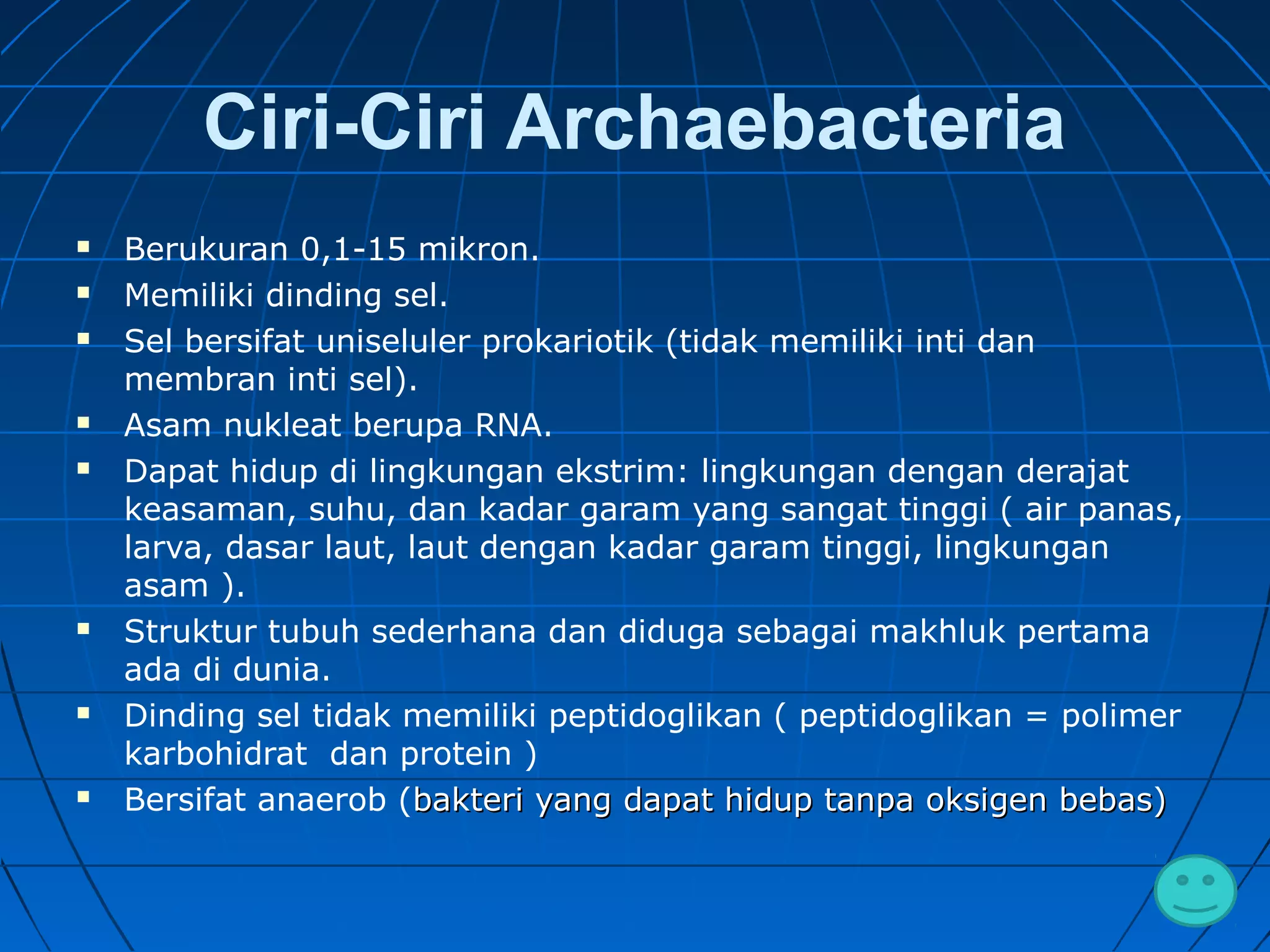 ARCHAEBACTERIA | PPT