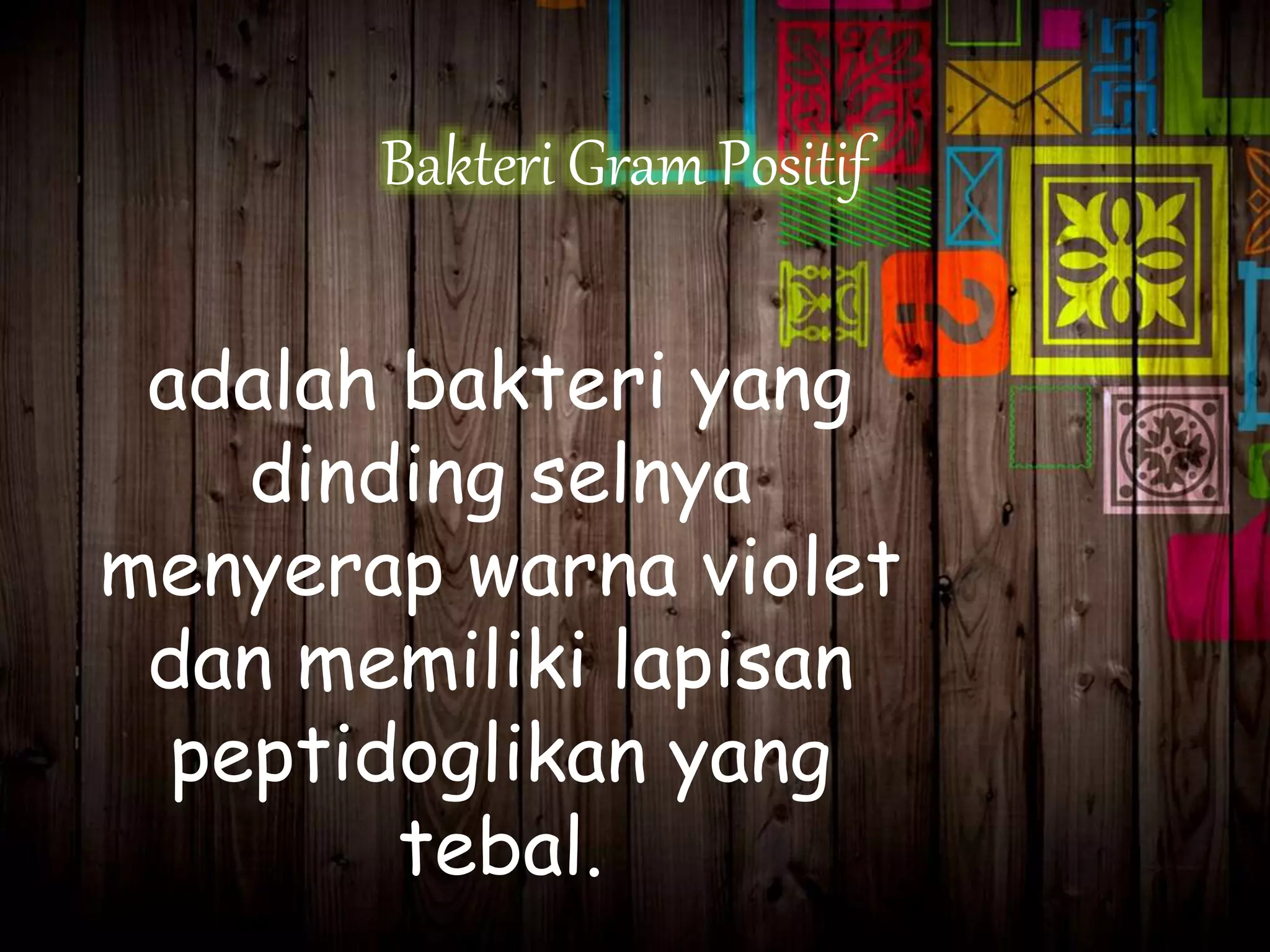 Bakteri gram positif dan negatif x mia 1 semester 1 | PPT