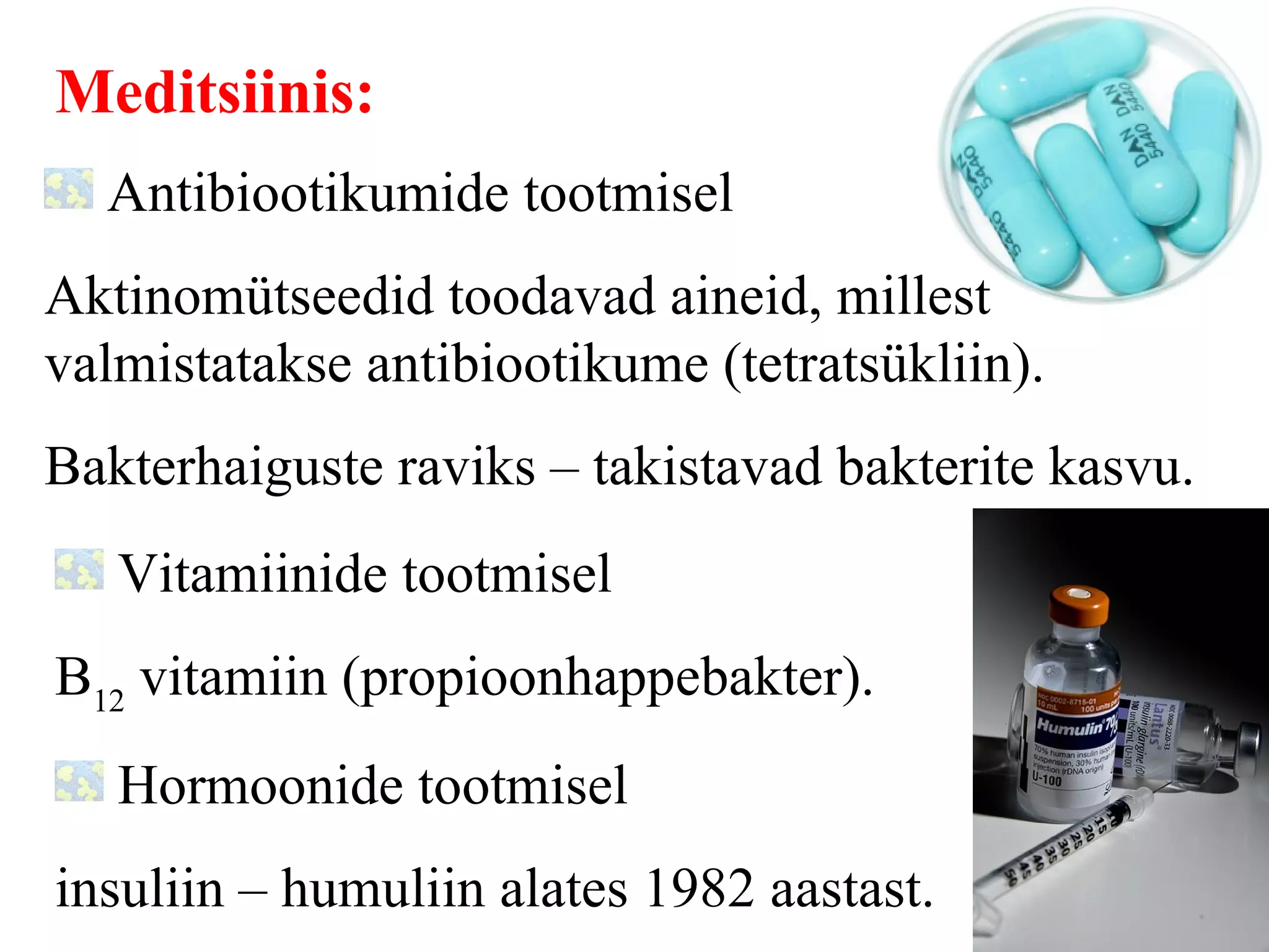 Bakterite kasutamine | PPT