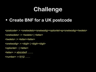 Bakus naur form | PPT