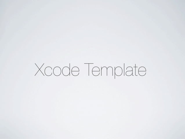 Xcodeを便利に使って爆速開発する #yxcm