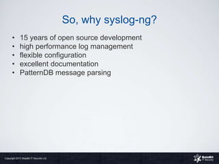 Why proper logging is important | PPTX