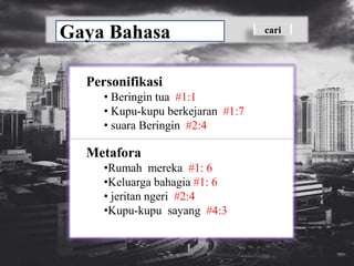 Balada Terbunuhnya Beringin Tua di Pinggir Sebuah Bandaraya by Usman ...