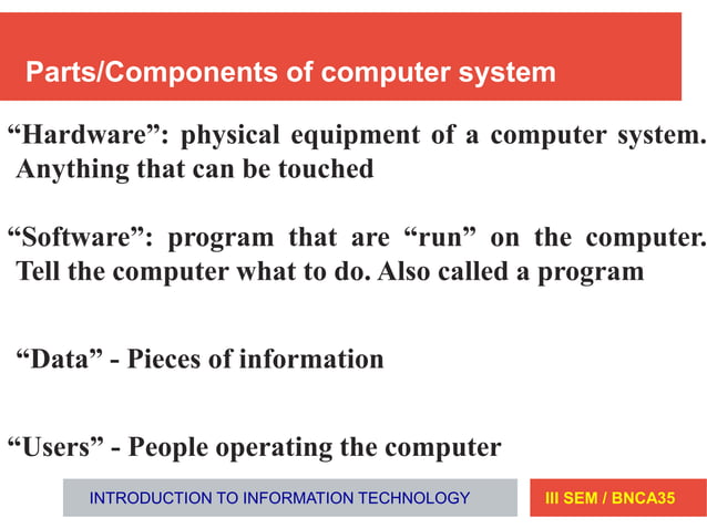 Dr.Balamurugan_Fundamentals_of_Computer.pptx | Computing | Technology & Computing
