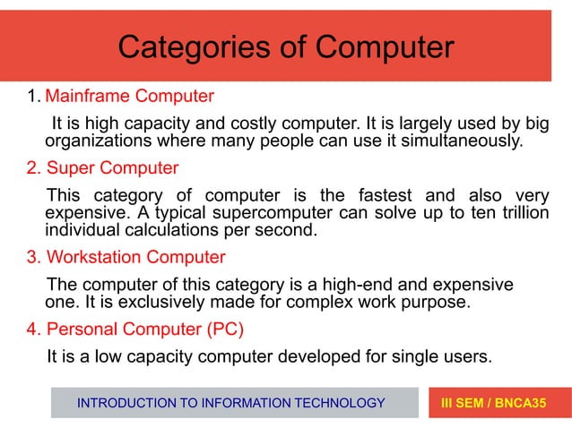 Dr.Balamurugan_Fundamentals_of_Computer.pptx | Computing | Technology & Computing