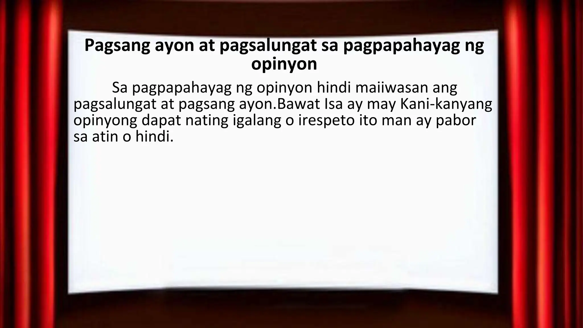 Filipino 8 - Ang pag-aaral ng Balagtasan.pptx