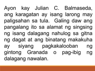 KASAYSAYAN NG BALAGTASAN SA PILIPINAS.ppt