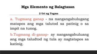 Balagtasan sa Baitang 8 na ikalawang markahan | PPTX