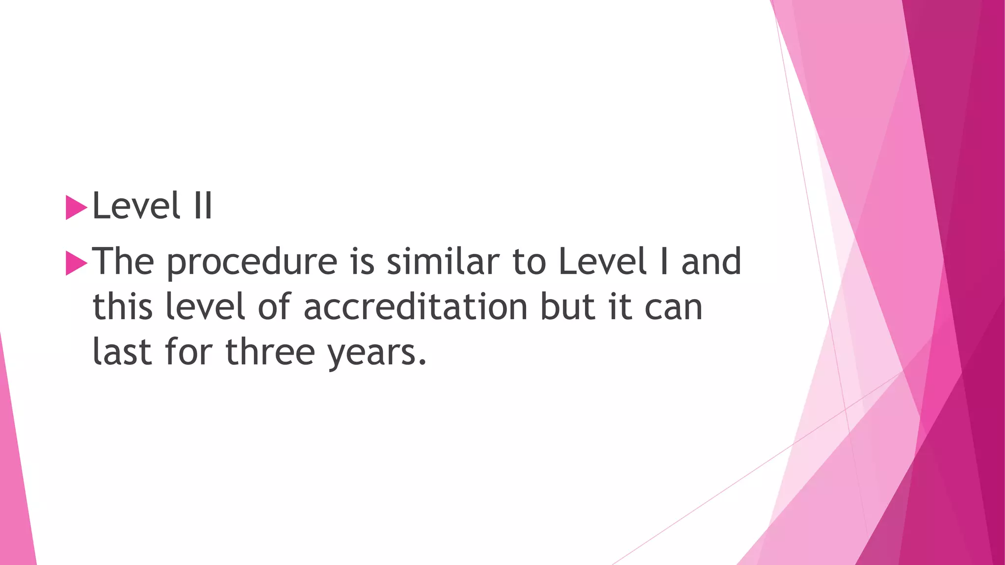 MAP 504 INTERNATIONALIZATION OF EDUCATION : CHED CMO #1S 2005, RATIONALIZATION OF ACCREDITATION ...