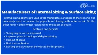 Internal Sizing Chemical Supplier- Balaji Chem Solutions