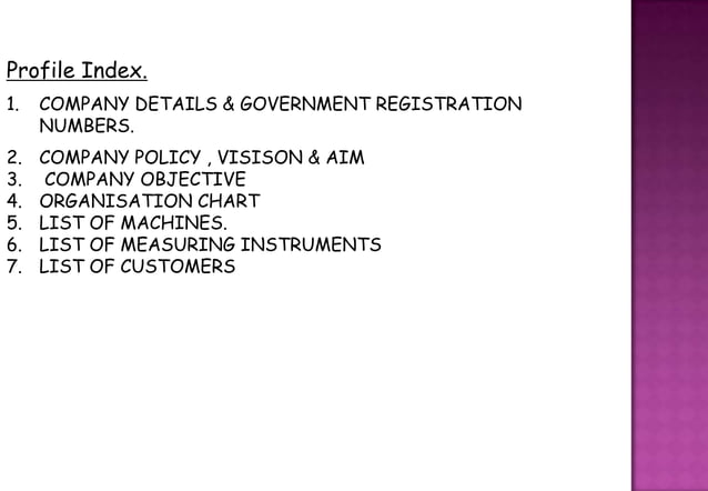 Balaji engineering profile presentation | PPTX | Manufacturing Industry | Industries