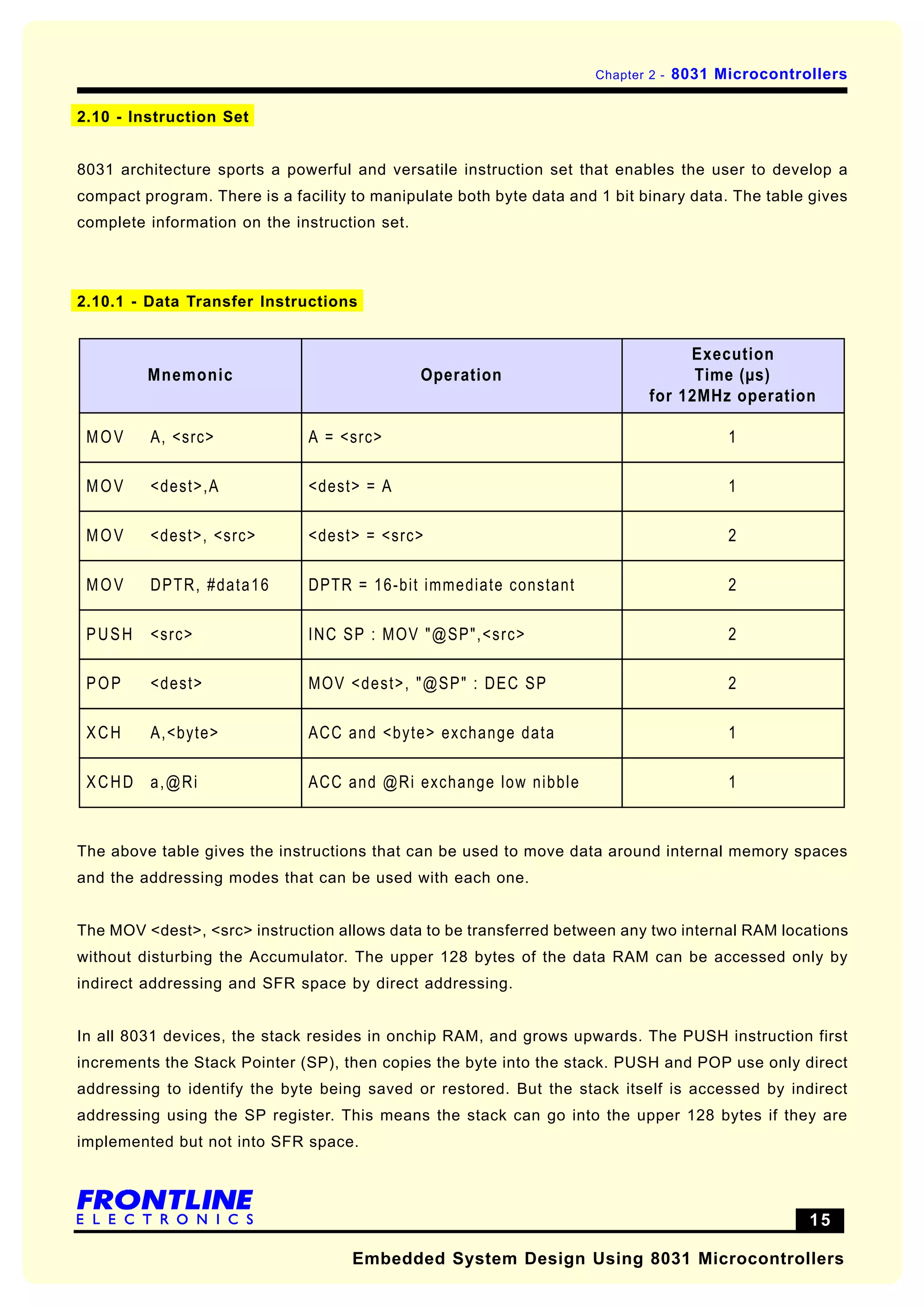 Balaji,frontline embedded system design using 8051 microcontrollers | PDF