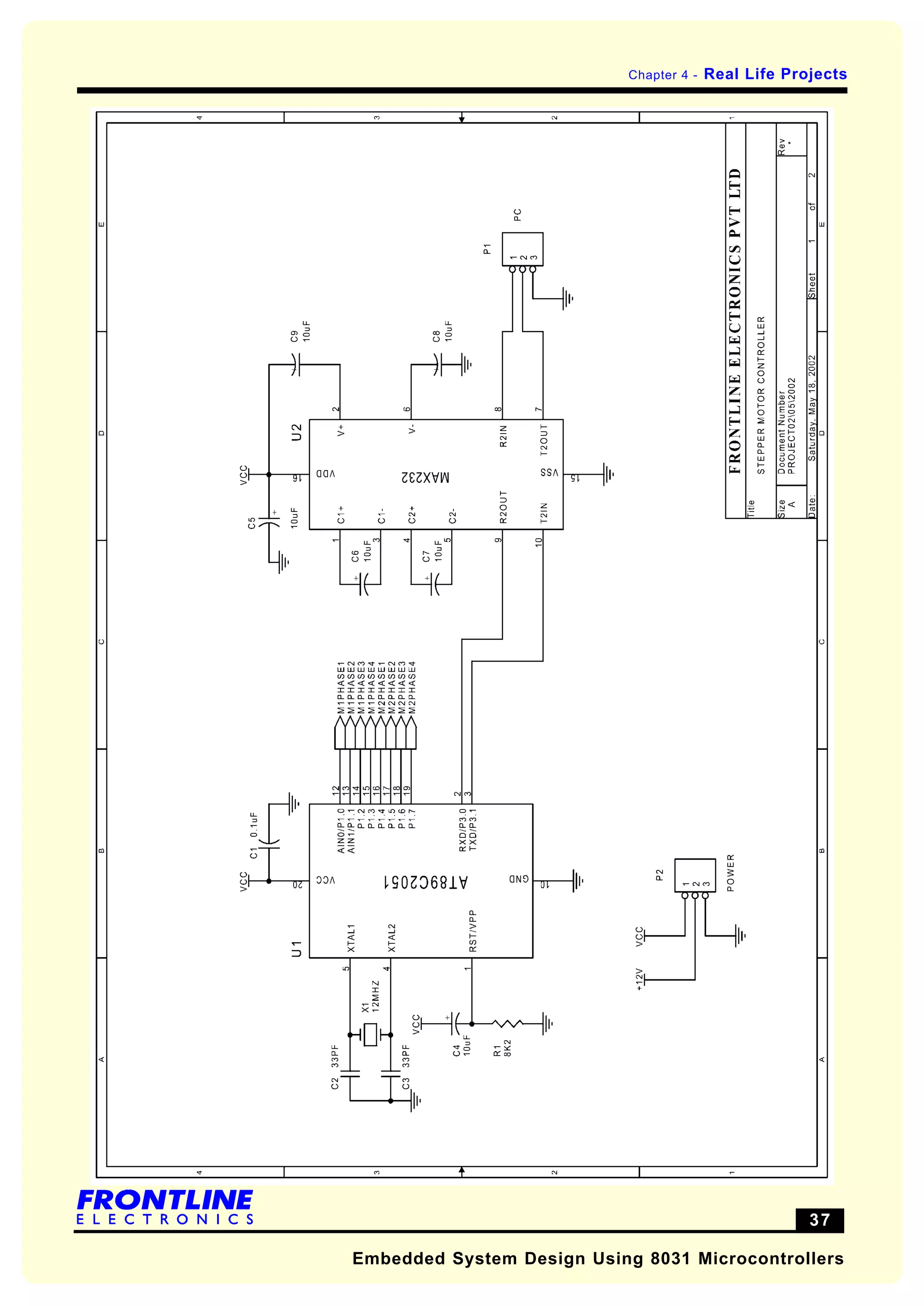 Balaji,frontline embedded system design using 8051 microcontrollers | PDF