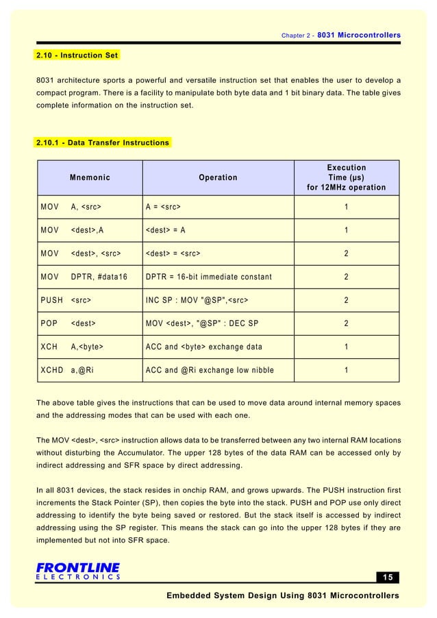 Balaji,frontline embedded system design using 8051 microcontrollers | PDF