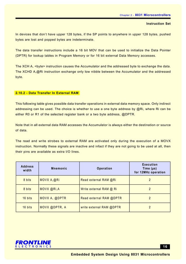 Balaji,frontline embedded system design using 8051 microcontrollers | PDF