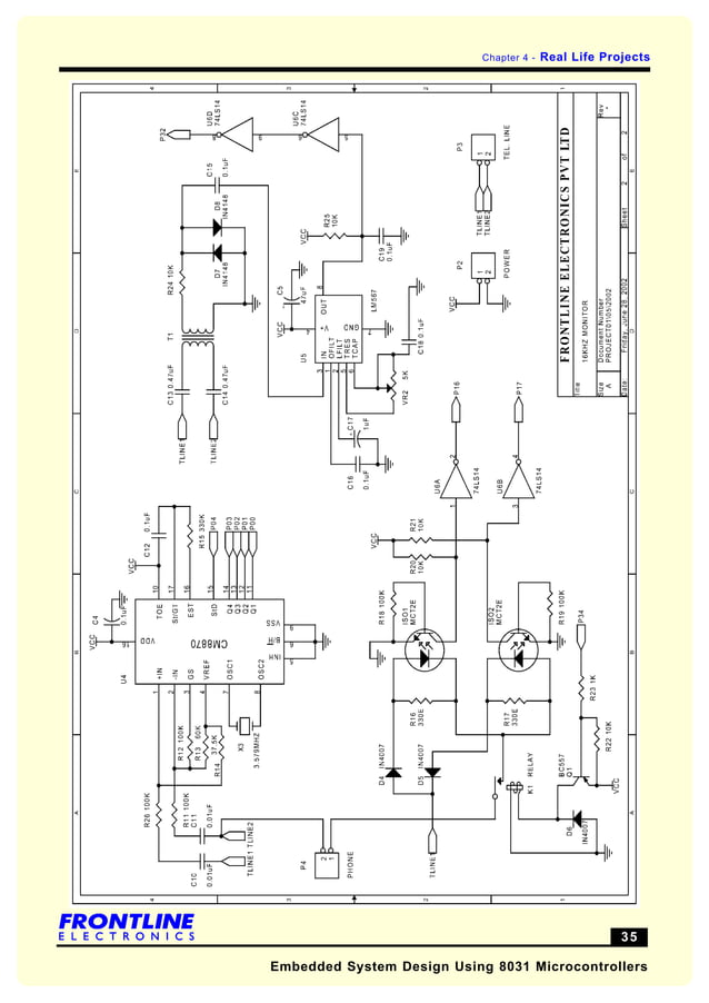 Balaji,frontline embedded system design using 8051 microcontrollers | PDF