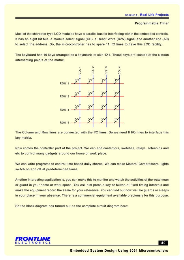 Balaji,frontline embedded system design using 8051 microcontrollers | PDF