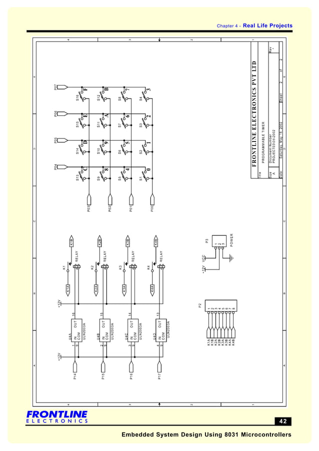 Balaji,frontline embedded system design using 8051 microcontrollers | PDF