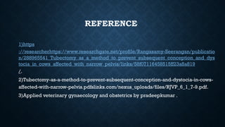 Farm ANIMAL Obstetrics and gynaecologist | PPTX