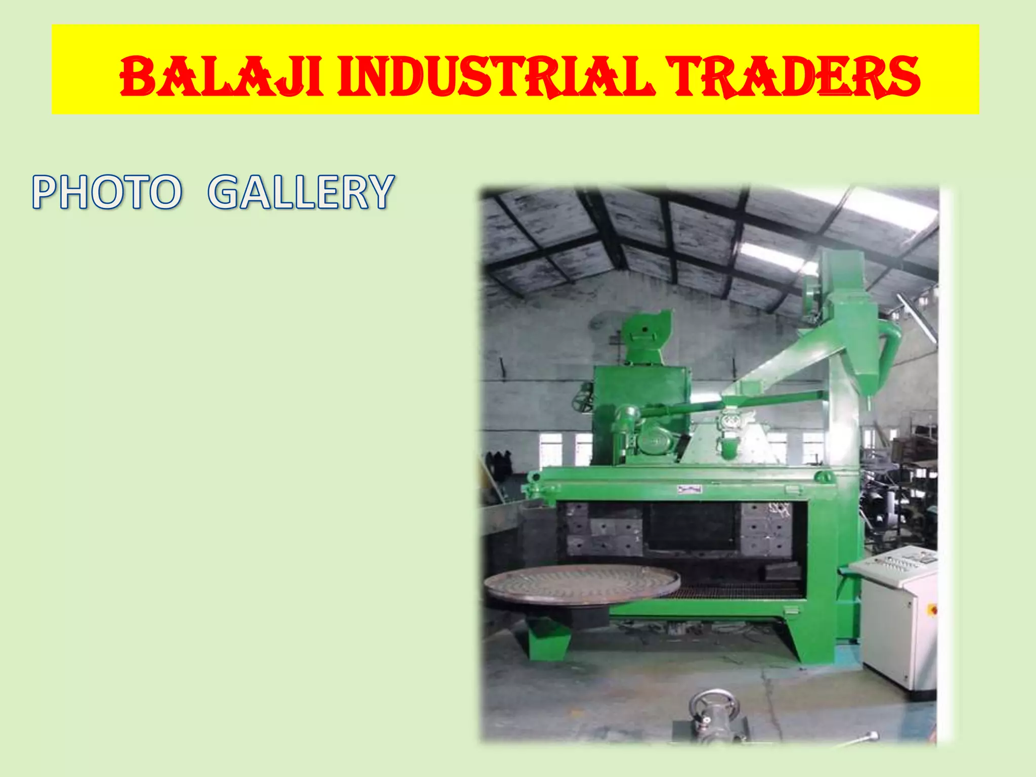Balaji traders ppt | PPTX