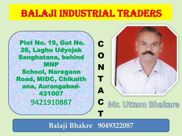 Balaji traders ppt | PPTX