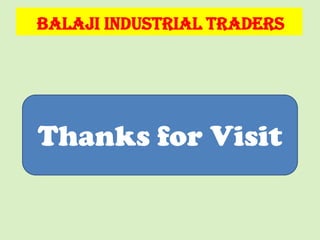 Balaji traders ppt | PPTX