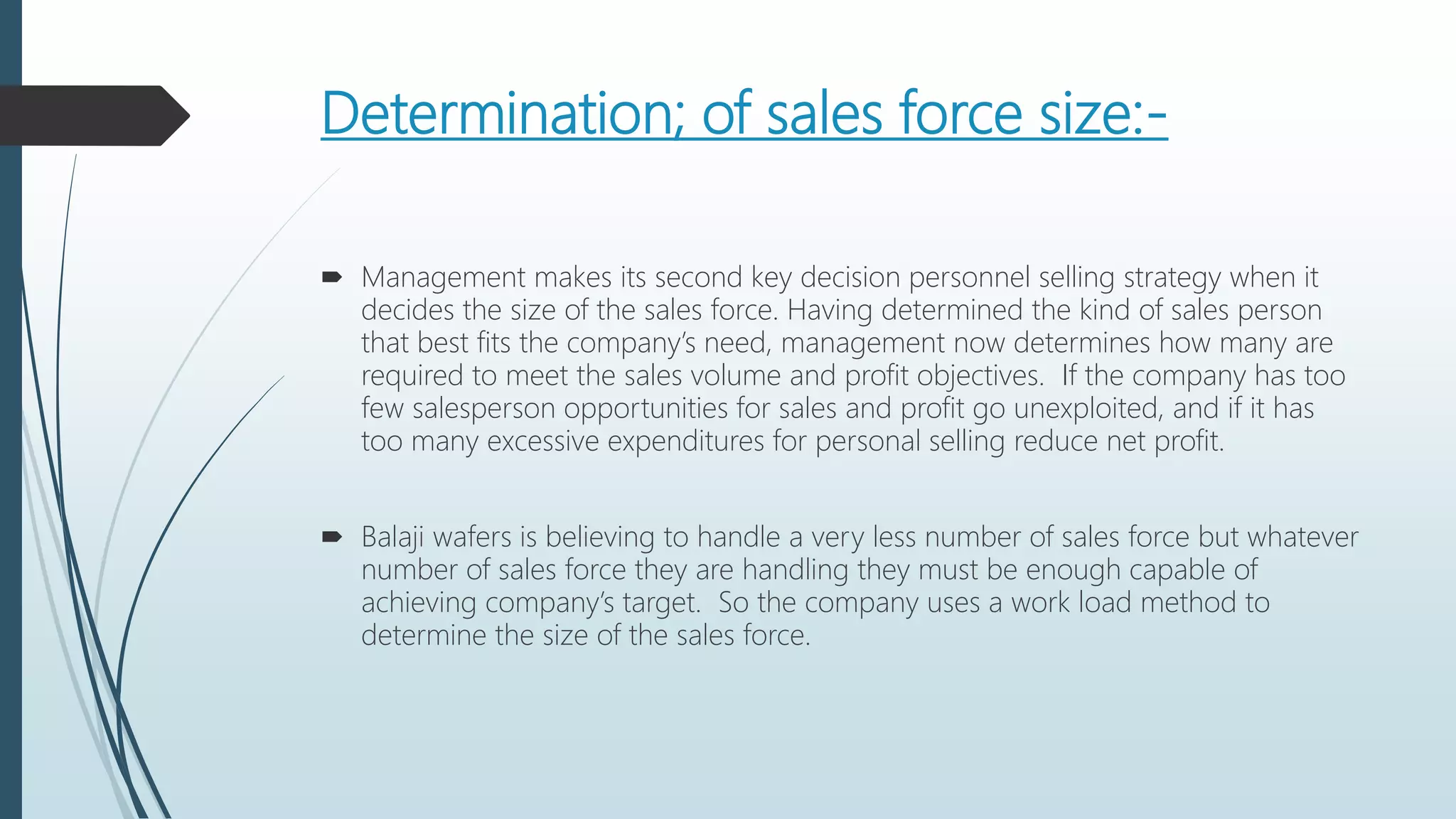 SALES AND DISTRIBUTION CASE STUDY Balaji wafer | PPTX
