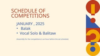Balak-Balitaw-Vocal-2025 for Reference Only | PPTX
