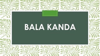 Bala Kanda Merupakan Bagian Pertama dari Tujuh Kanda pada Kitab ...